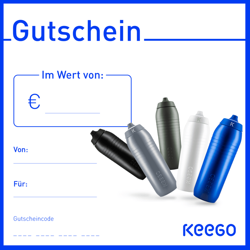 The only squeezable metal water bottle | KEEGO