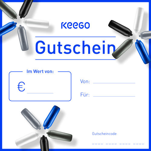 The only squeezable metal water bottle | KEEGO